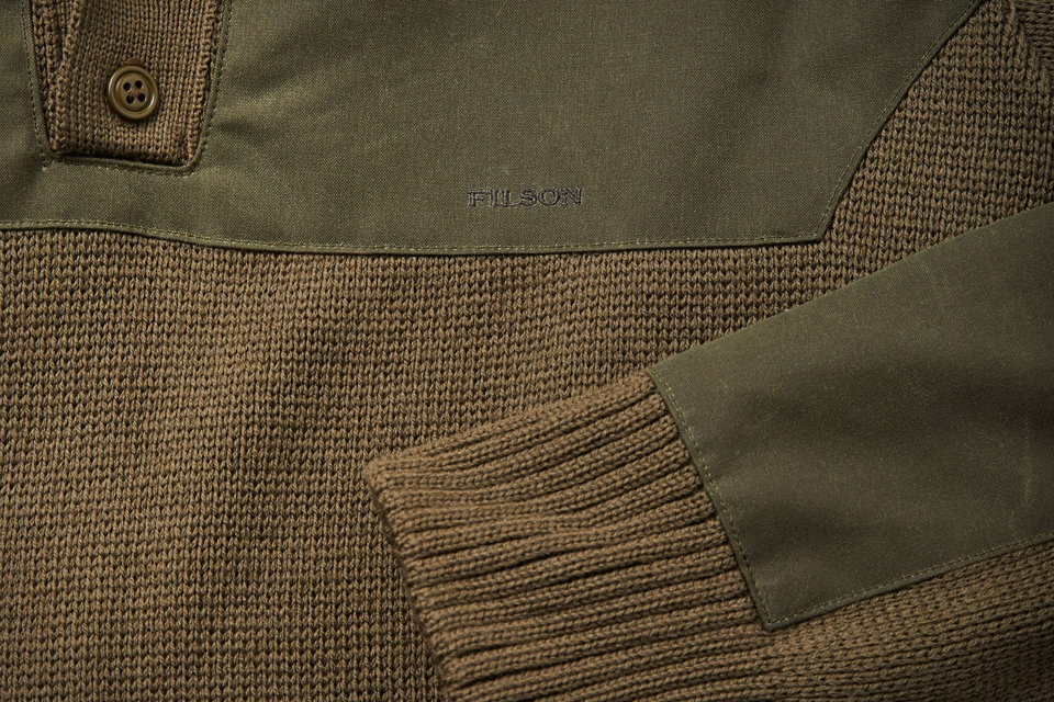 Filson Henley Guide Sweater | Uncrate