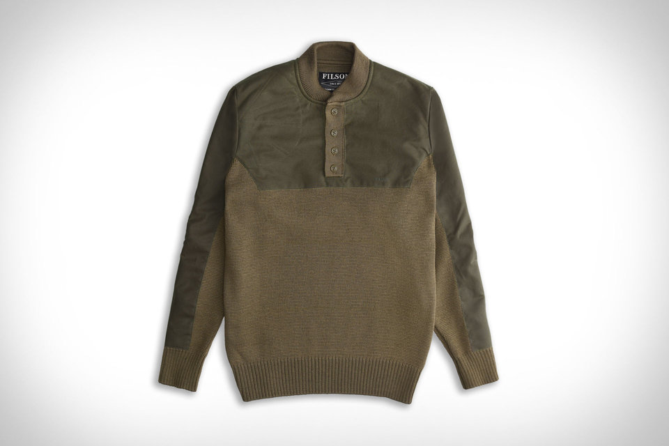 Filson Henley Guide Sweater | Uncrate