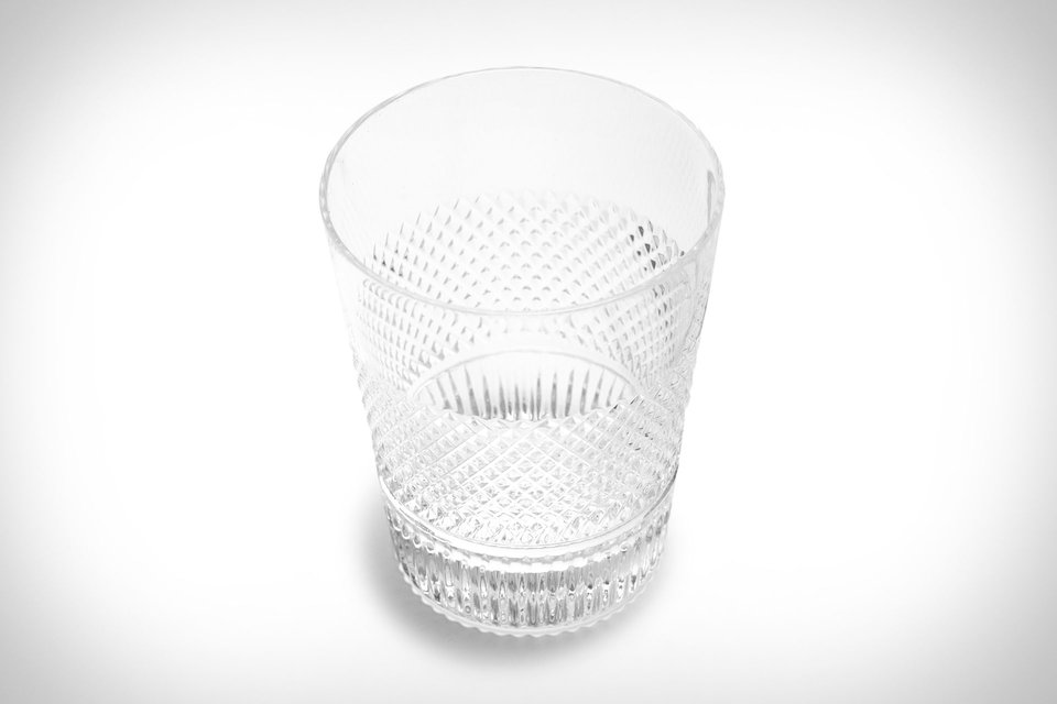 Waterford Crystal Diamond Line Double Old Fashioned Brille Glass | Uncrate