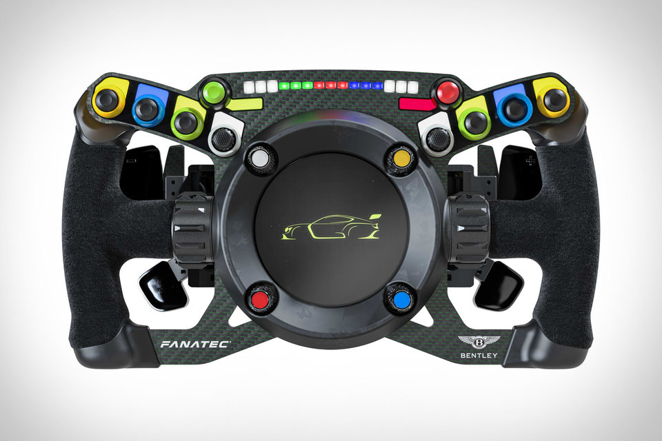 Fanatec x Bentley GT3 Steering Wheel | Uncrate
