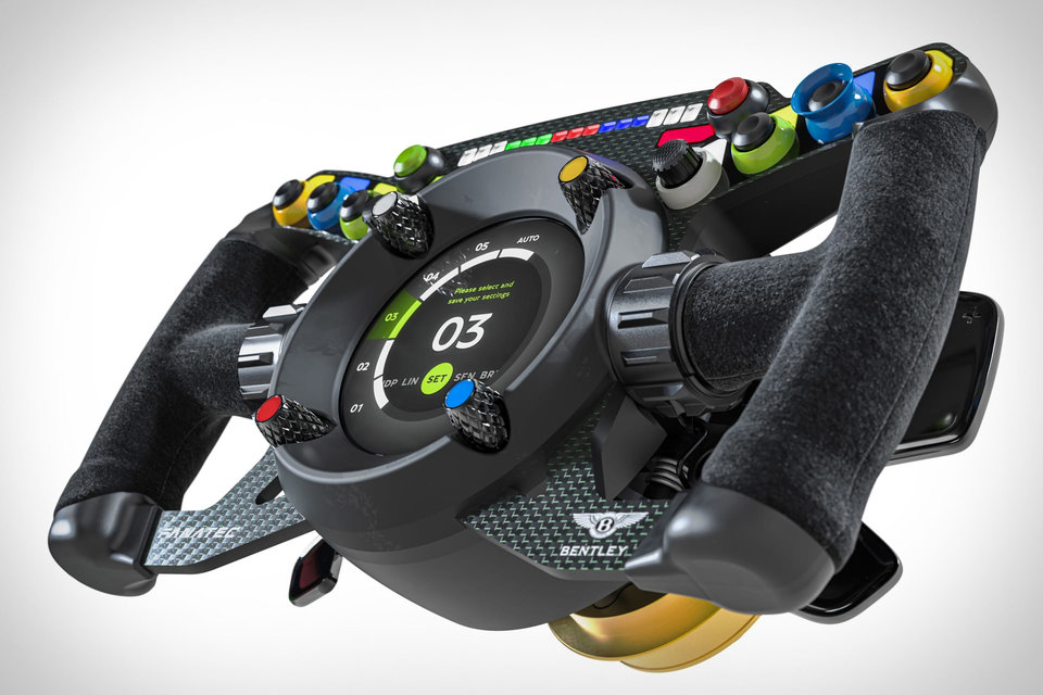 Fanatec x Bentley GT3 Steering Wheel | Uncrate