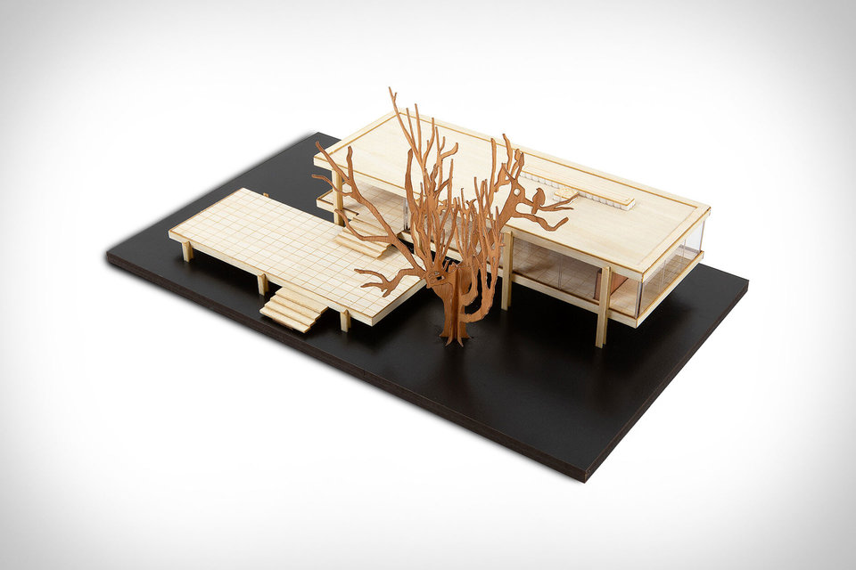 Farnsworth House Model Kit | Uncrate