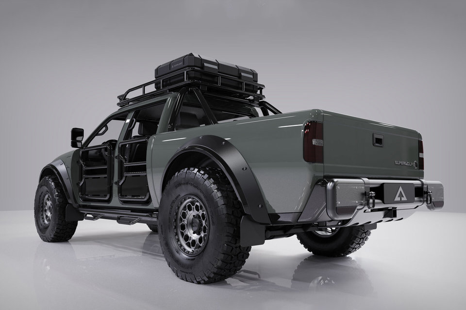 Alpha Superwolf Electric Truck | Uncrate
