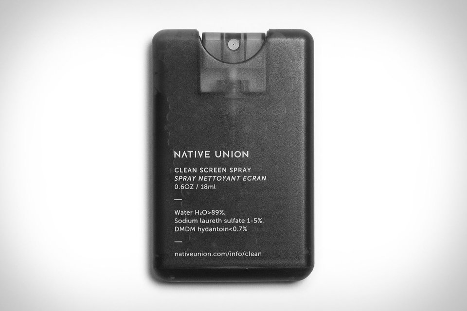Native Union Clean Screen Spray | Uncrate
