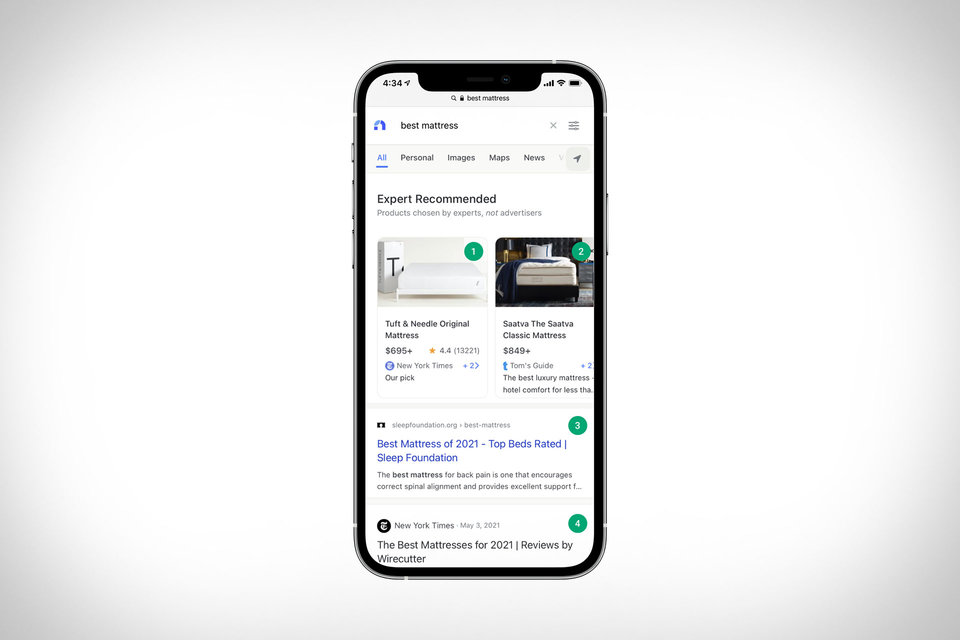 Neeva Search Engine | Uncrate