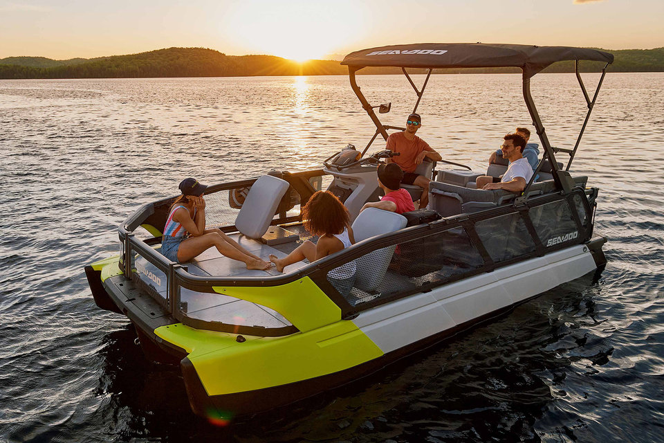 Sea-Doo Switch Pontoon | Uncrate