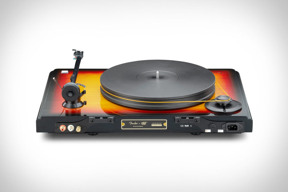 MoFi x Fender PrecisionDeck Turntable | Uncrate