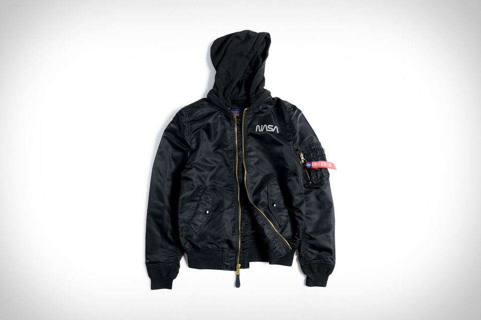 Alpha Industries x NASA L-2B Bomber Jacket | Uncrate