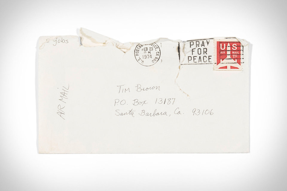 Steve Jobs Handwritten Letter | Uncrate