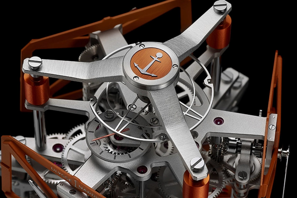 Ulysse Nardin UFO Table Clock | Uncrate