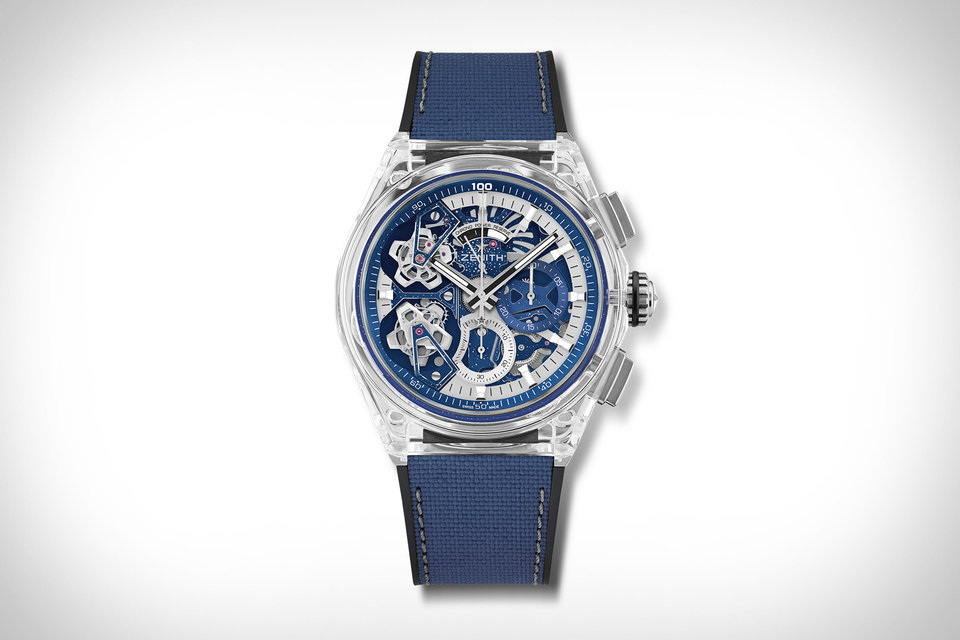 Zenith Defy Transparent Sapphire Watches | Uncrate