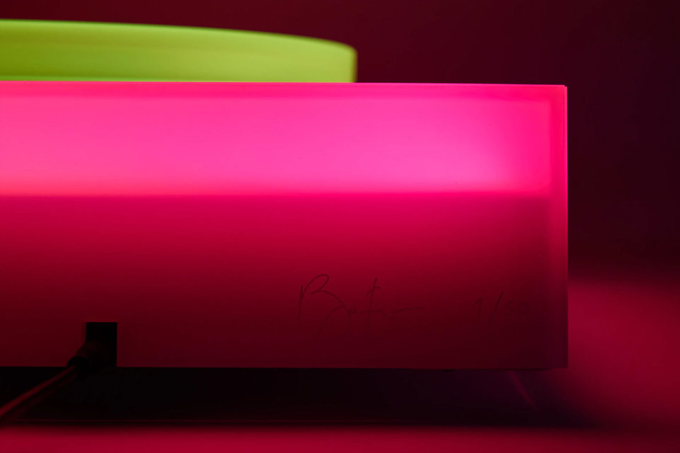 Brian Eno LED Turntable | Uncrate