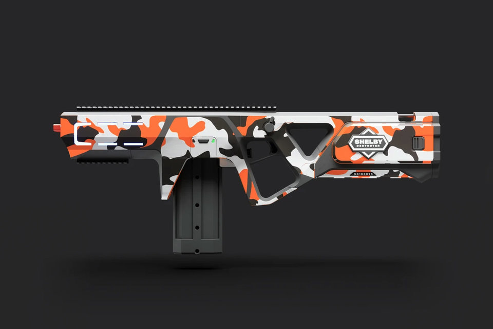 Shelby Destroyer Foam Disc Blaster | Uncrate