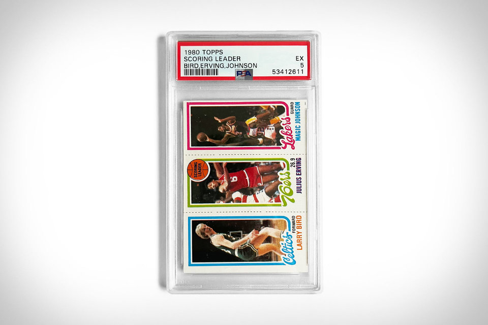 1980 Topps Larry Bird & Magic Johnson Rookie Card | Uncrate