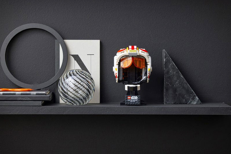 LEGO Luke Skywalker's Red Five Helmet | Uncrate
