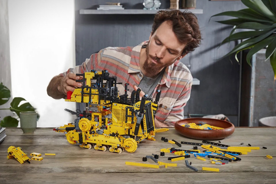 LEGO App-Controlled Cat Bulldozer | Uncrate