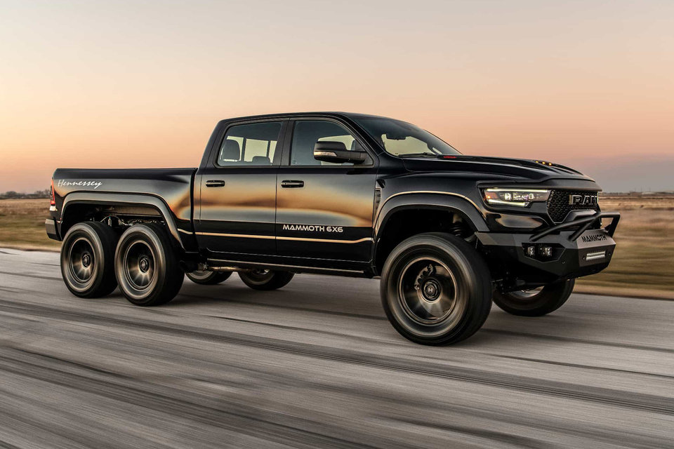 Hennessey Mammoth 1000 6x6 TRX Truck | Uncrate