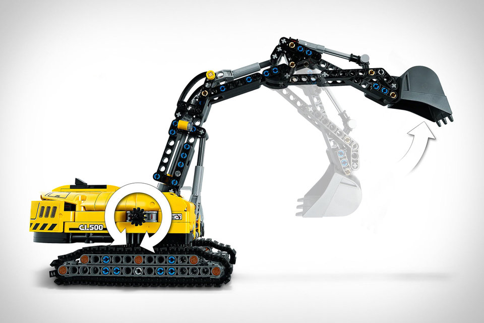 LEGO Heavy Duty Excavator | Uncrate