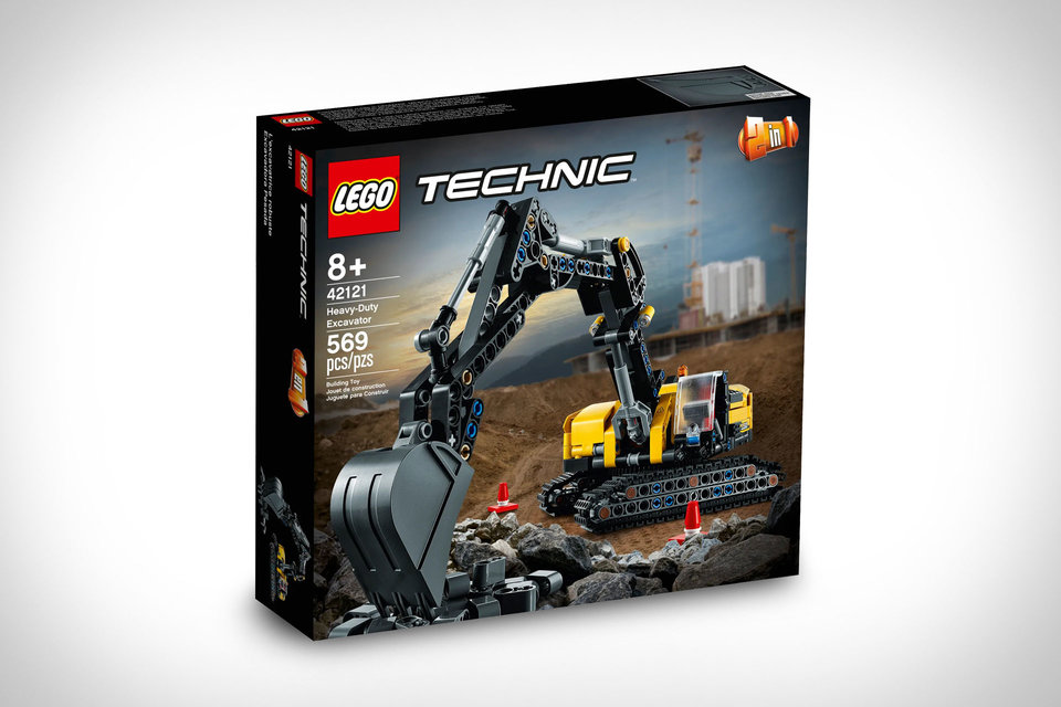 LEGO Heavy Duty Excavator | Uncrate