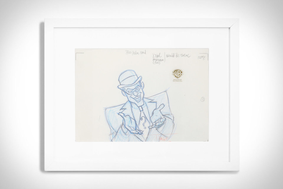 Batman Scowling Original Production Art | Uncrate