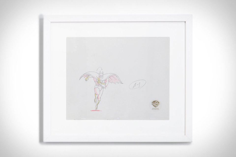 Batman Running Original Production Art | Uncrate