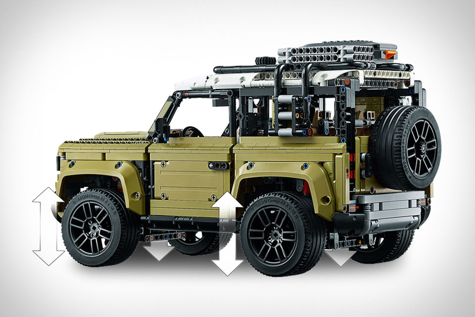 Lego Land Rover Defender | Uncrate