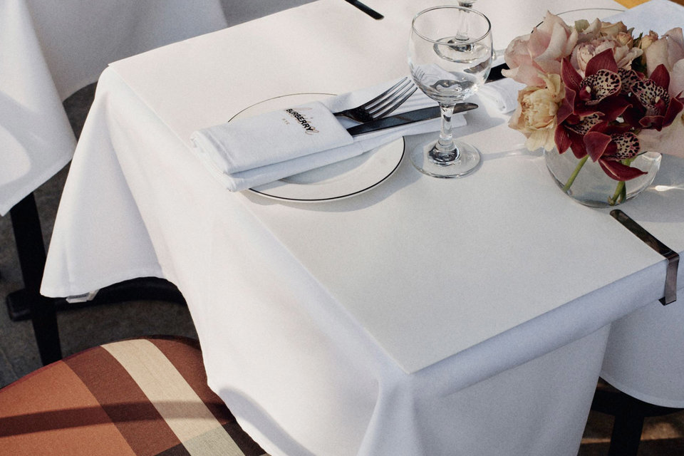 Lucien x Burberry Restaurant Makeover | Uncrate