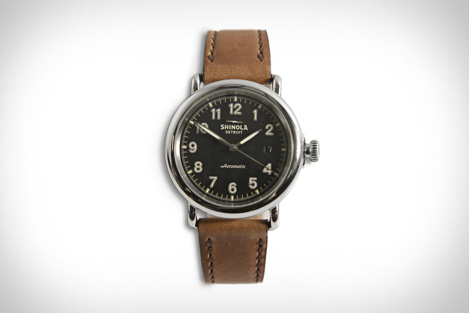 Shinola Runwell Automatic Watch | Uncrate