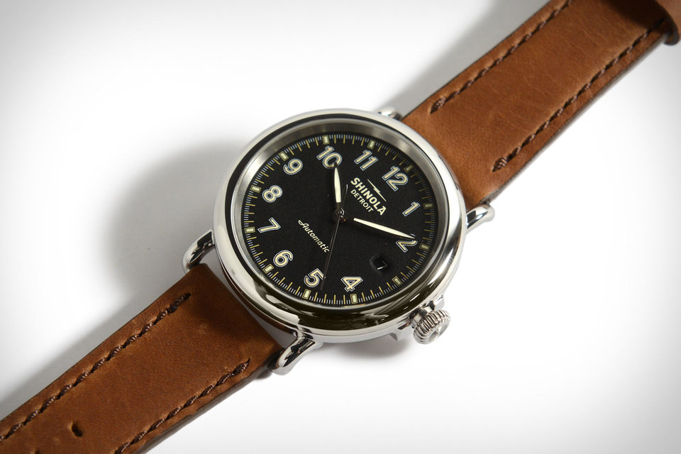 Shinola Runwell Automatic Watch | Uncrate