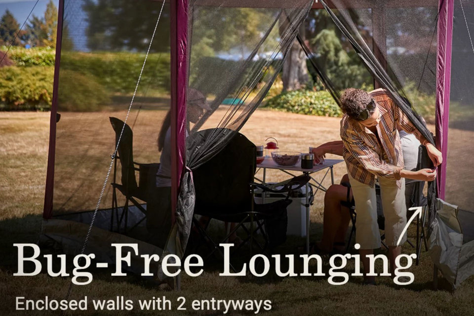 Coleman Back Home Canopy Tents | Uncrate