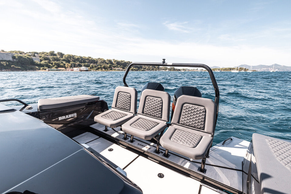 Brabus Shadow 900 Black Ops Superboat | Uncrate