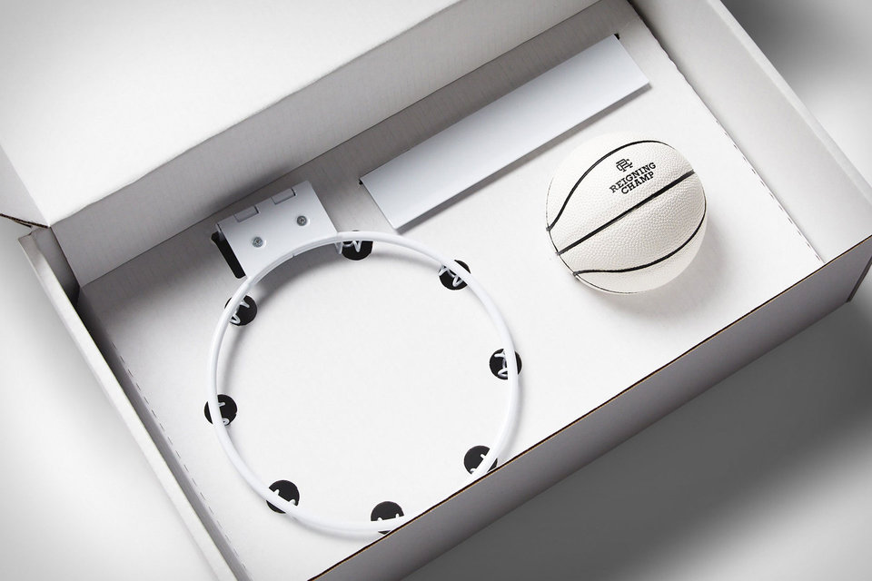 Reigning Champ Mini Basketball Hoop | Uncrate