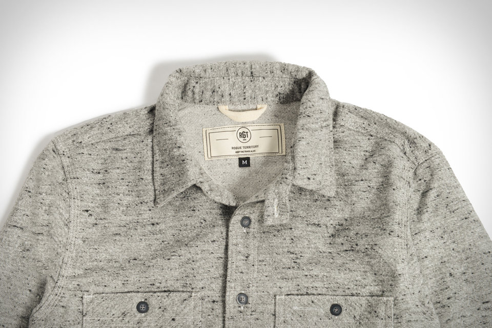 Rogue Territory Oatmeal Flannel BM Shirt | Uncrate