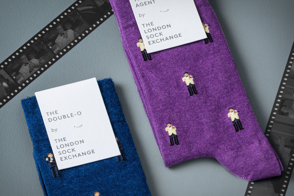 007 60周年アニバーサリーソックスコレクションセット | Uncrate