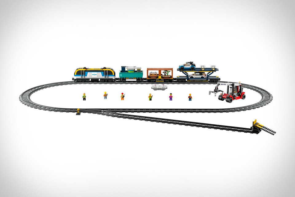 LEGO Freight Train | Uncrate