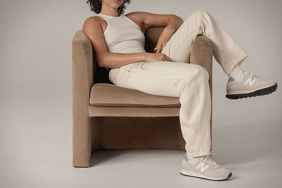 New Balance 574 Reflection Grey Sneakers | Uncrate