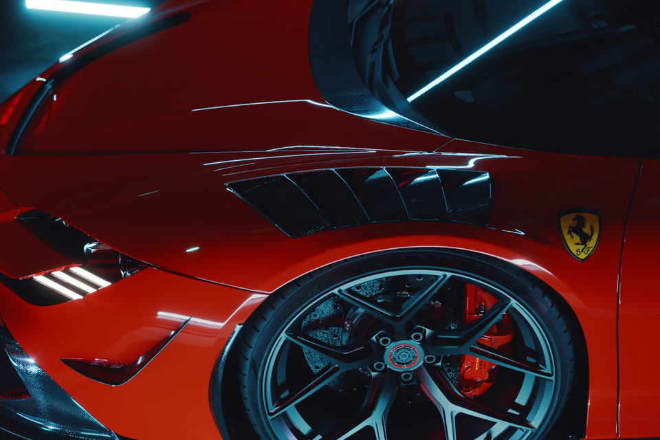 Ryft Ferrari SF90 Competition Coupe | Uncrate