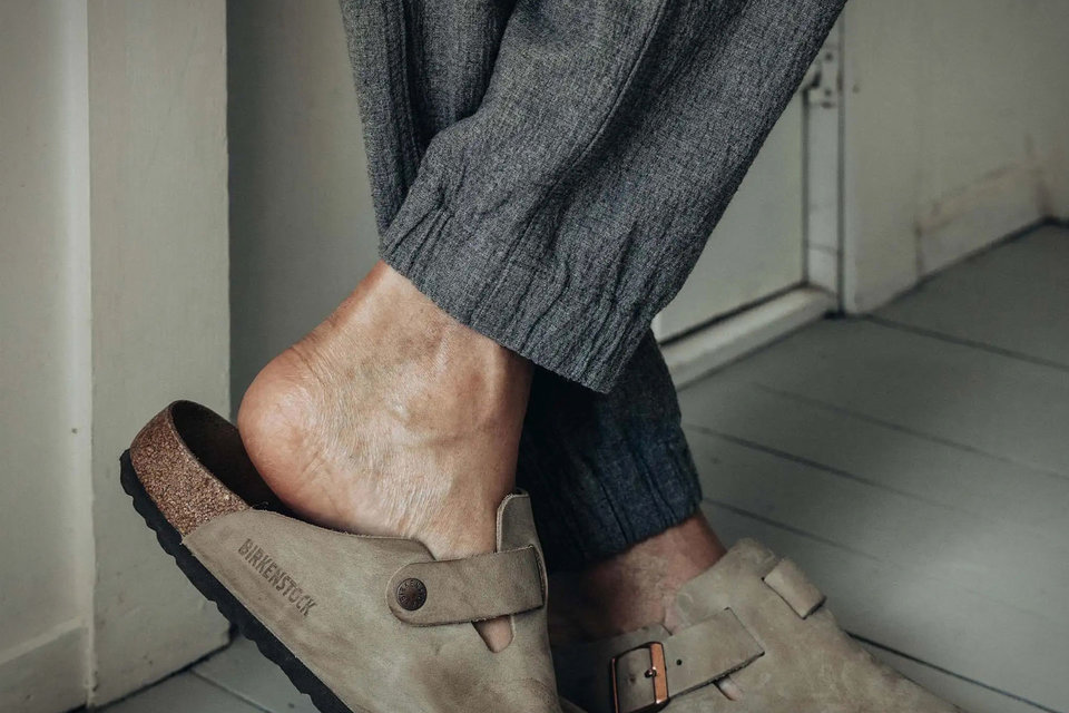 Taylor Stitch Grey Double Cloth Apres Pant | Uncrate
