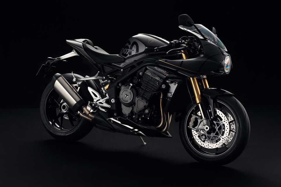 2023 Triumph Speed Triple 1200 RR Bond Edition Motorcycle | Uncrate