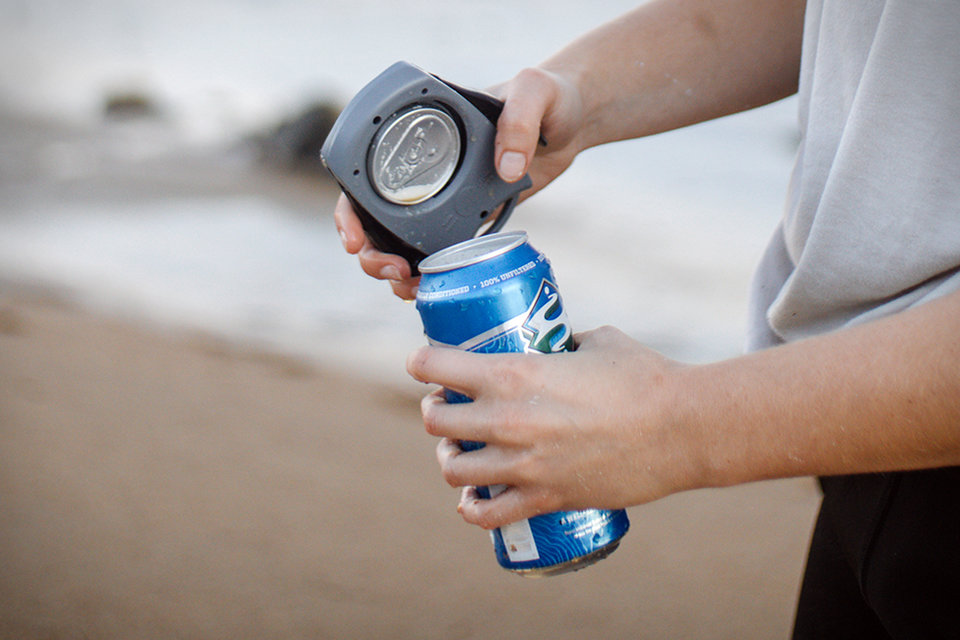 Draft Top Lift Beer Can Opener | Uncrate