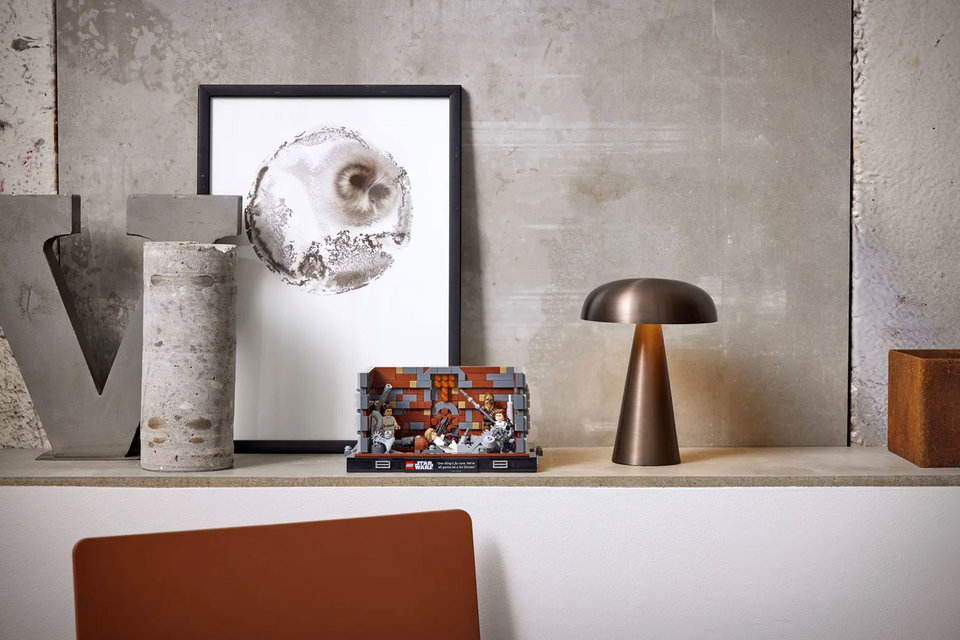 LEGO Death Star Trash Compactor Diorama | Uncrate