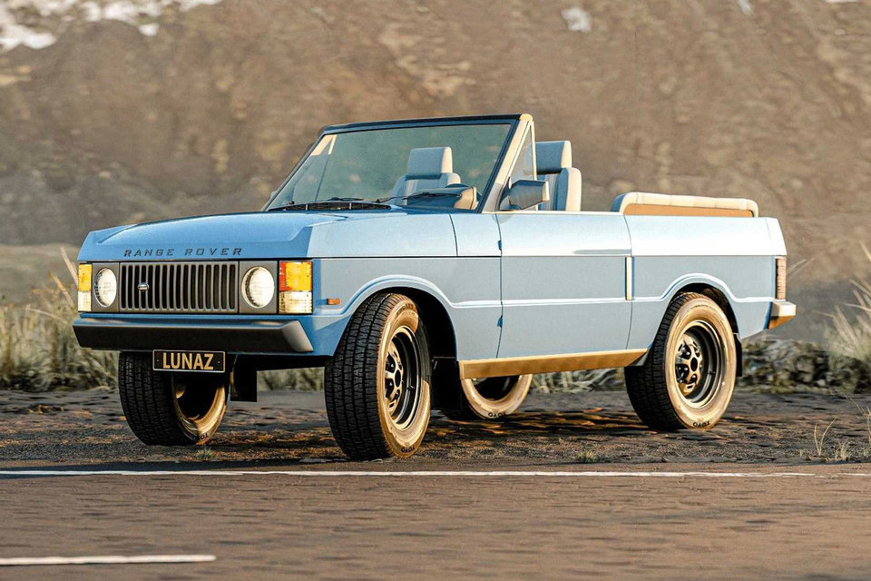 Lunaz Range Rover Safari Electric SUV | Uncrate