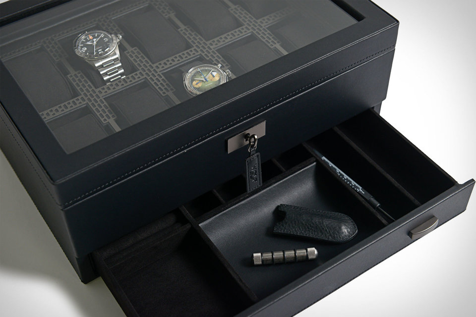 Caja de reloj de 10 piezas Wolf Axis | Uncrate