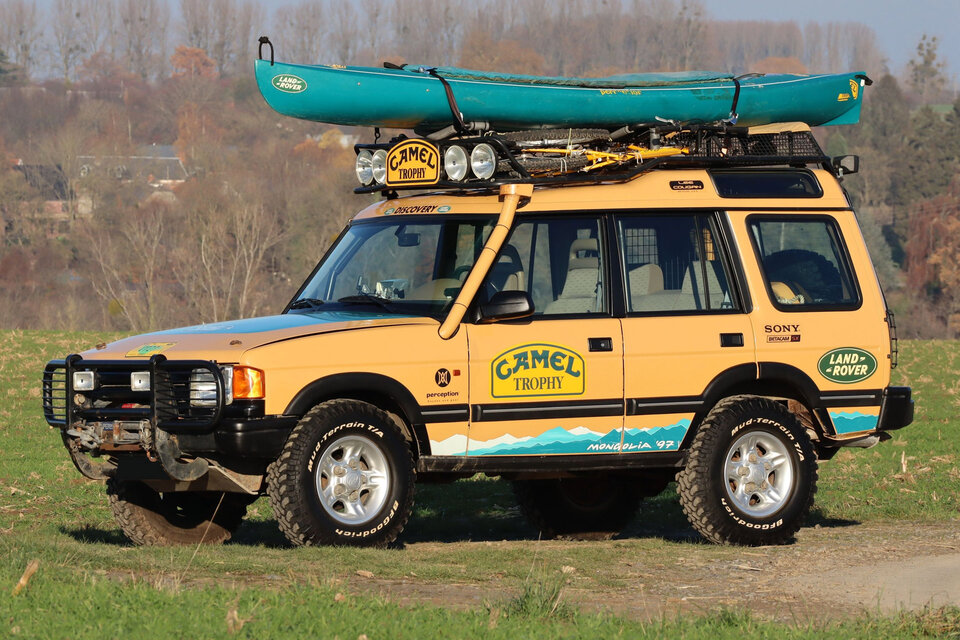 1997 Land Rover Discovery Camel Trophy SUV | Uncrate