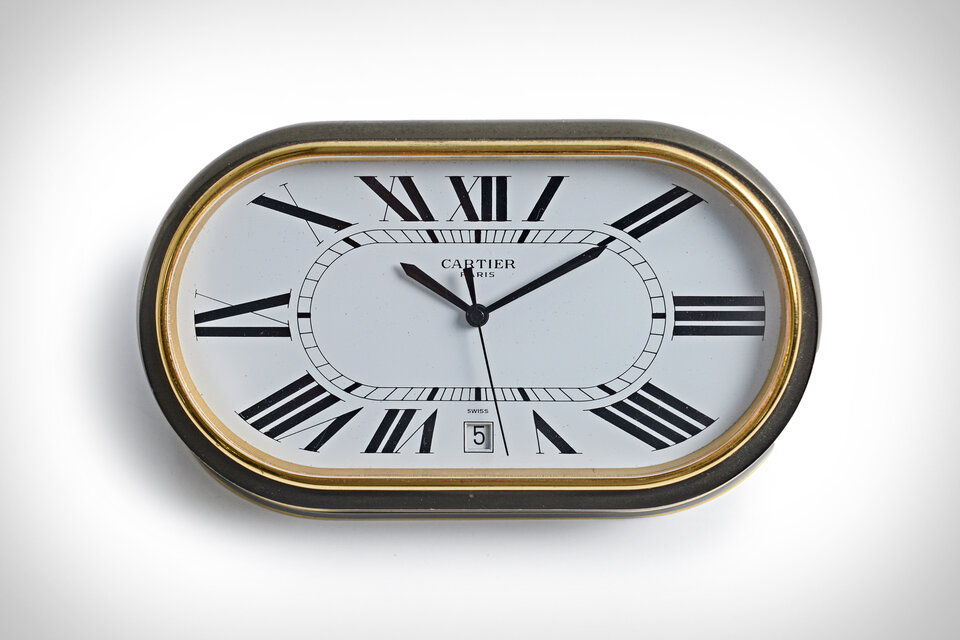 Cartier Vintage Clock at Christopher Romero blog