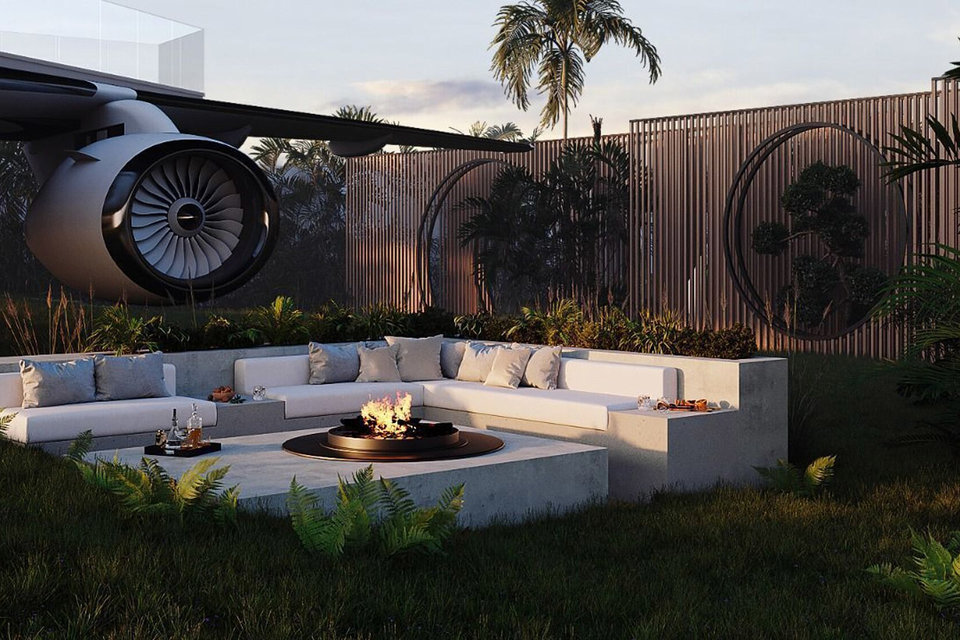 Hanging Gardens Private Jet Villa | Uncrate