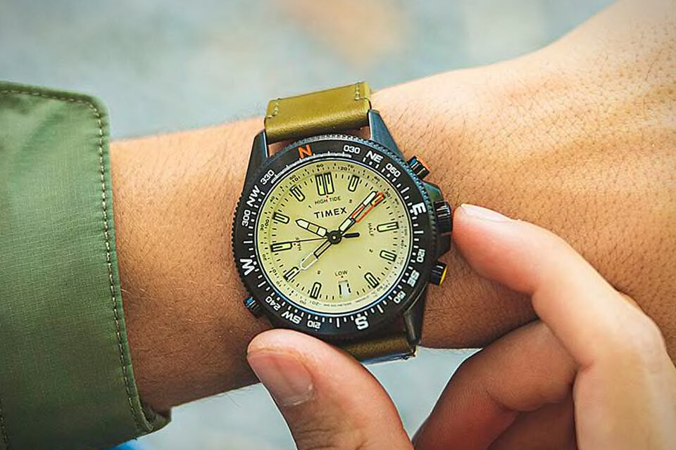 Timex Tide & Temp Compass Watch | Uncrate