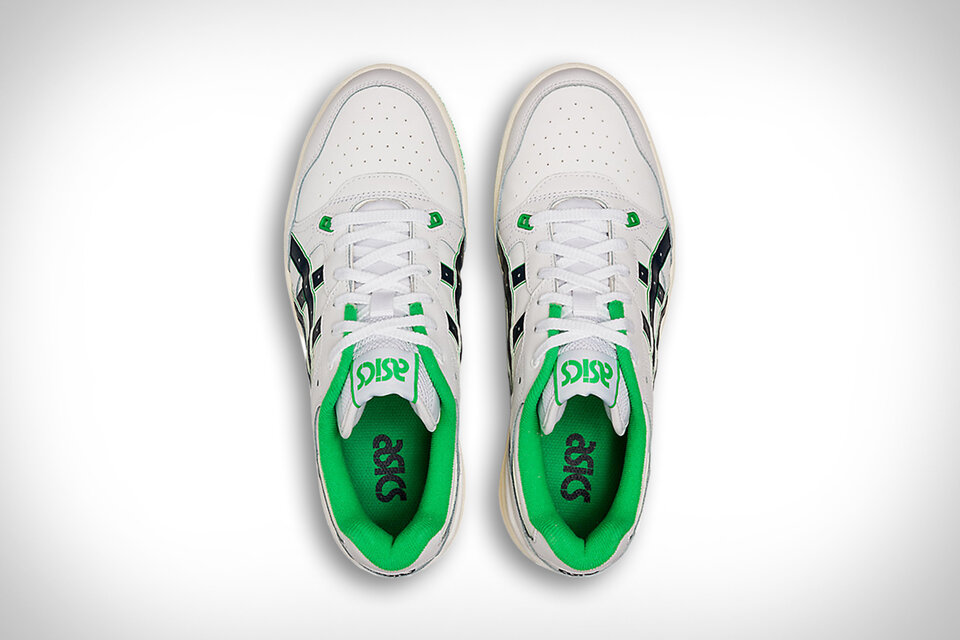 Asics EX89 White Green Sneakers | Uncrate