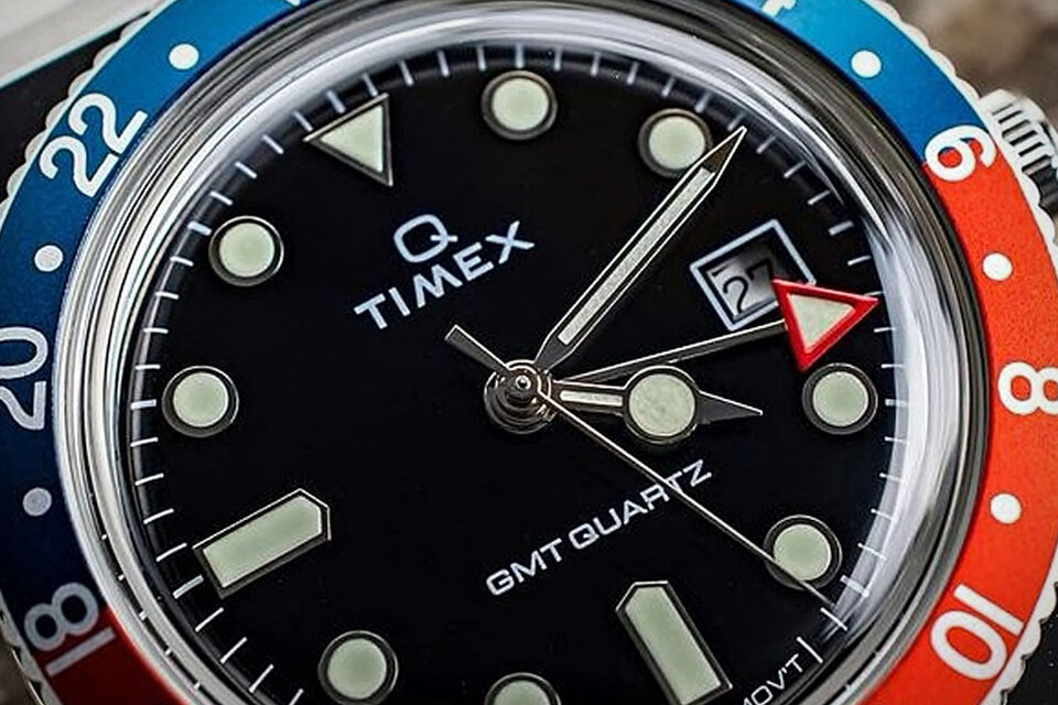 Timex Pepsi Bezel GMT Watch | Uncrate