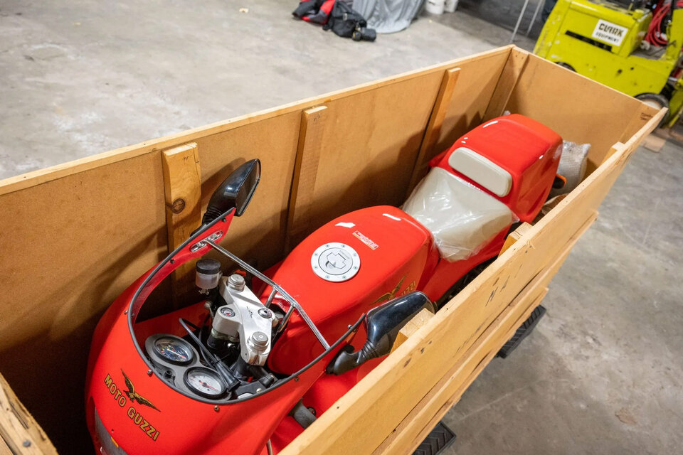 Factory Crated 1993 Moto Guzzi Daytona 1000 | Uncrate